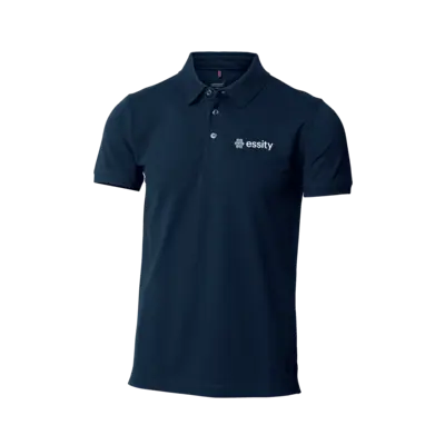 Polo Shirt Harvard Mens - Blue Essity Profilestore